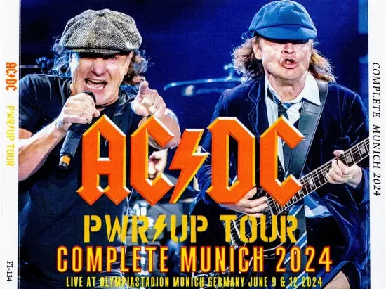 AC/DC / COMPLETE MUNICH 2024 (2CDR) – WORLD MUSIC LOVER