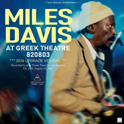 MILES DAVIS / AT GREEK THEATRE 820803 2026 UPGRADE VERSION (2CDR ...