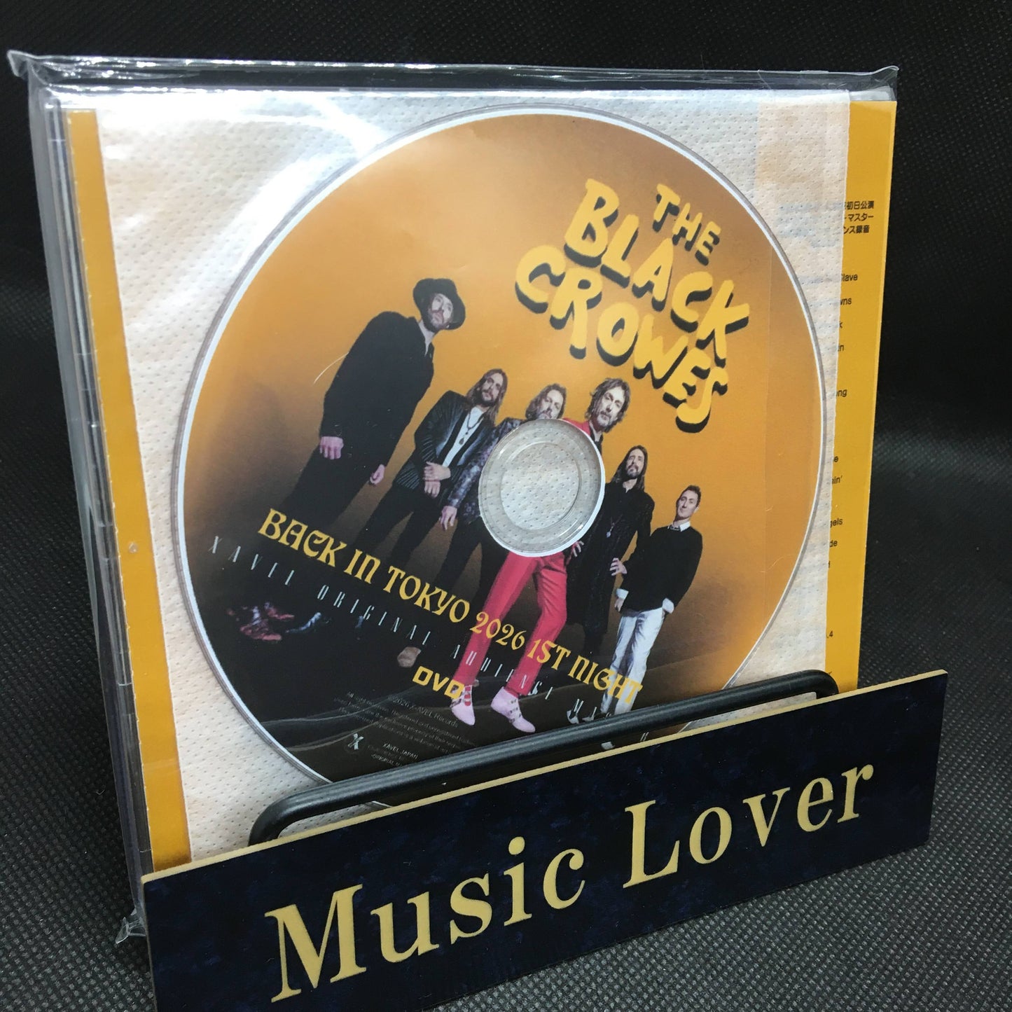 THE BLACK CROWES / BACK IN TOKYO 2026 1ST NIGHT -XAVEL ORIGINAL MASTER ...