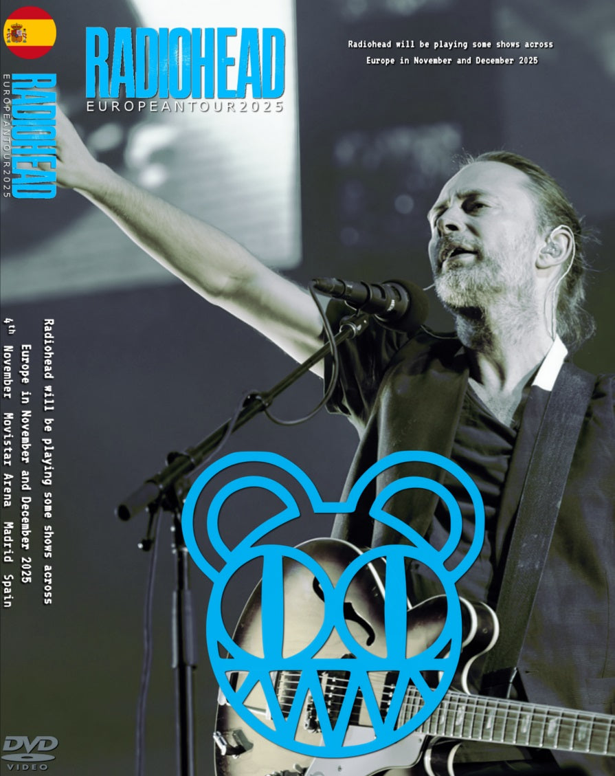 Radiohead / European Tour 2025 show One (1DVDR) – WORLD MUSIC LOVER