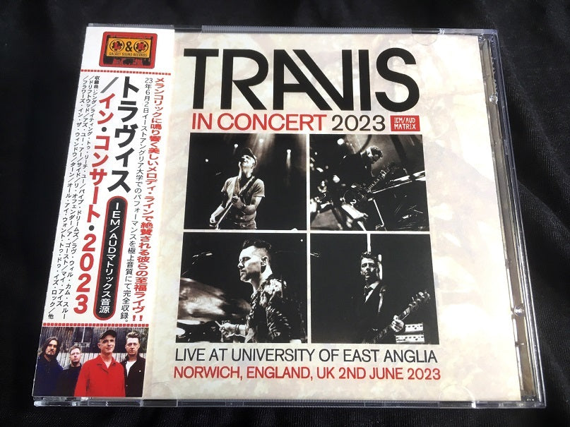 Travis / In Concert 2023 (2CDR) – WORLD MUSIC LOVER